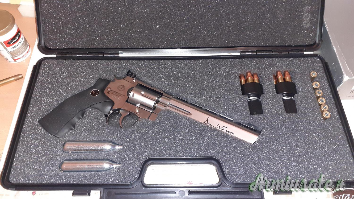 Pistole Aria Compressa | Armiusate.it | ASG Dan wesson AIRGUN CUSTOM cal 6mm, Armi Usate, Armi ...