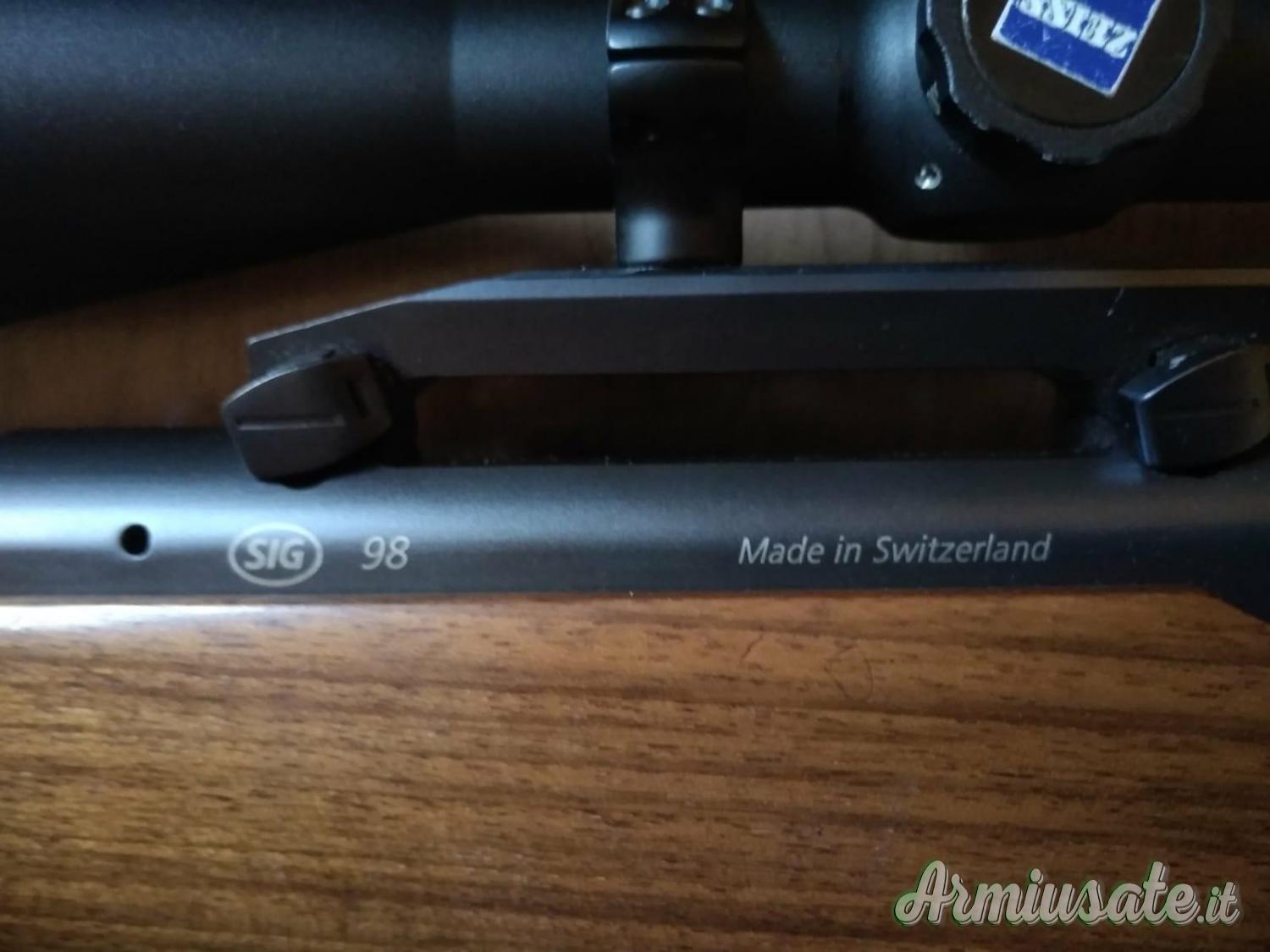 Enego | Fucili a canna rigata | Armiusate.it | SIG-Sauer 98 6.5x65 RWS ...