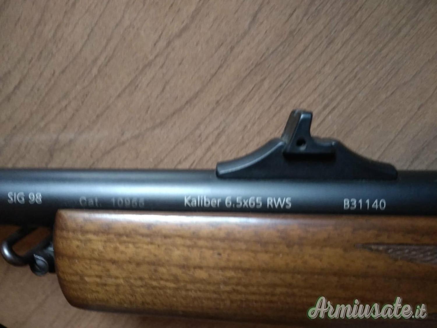 Enego | Fucili a canna rigata | Armiusate.it | SIG-Sauer 98 6.5x65 RWS ...