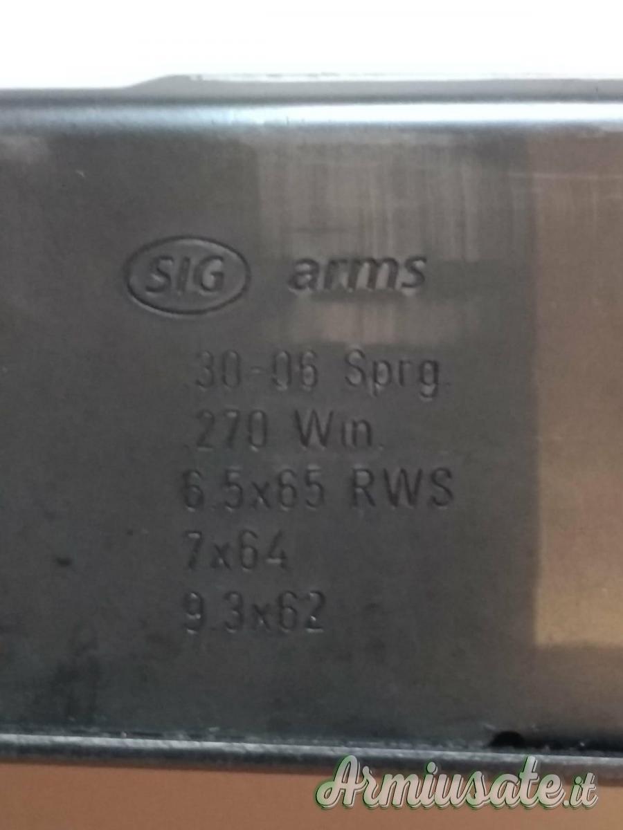 Enego | Fucili a canna rigata | Armiusate.it | SIG-Sauer 98 6.5x65 RWS ...