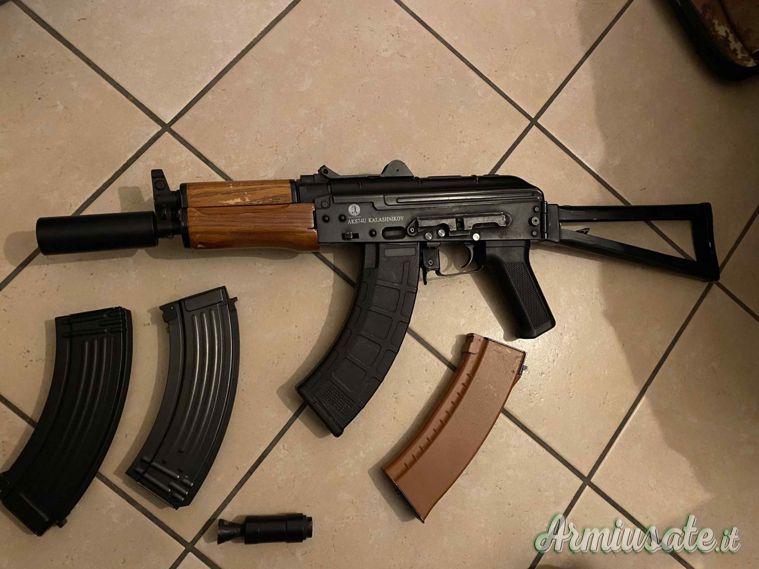Carabine Softair : Armiusate.it : Kalashnikov AKs74u Softair, Armi ...