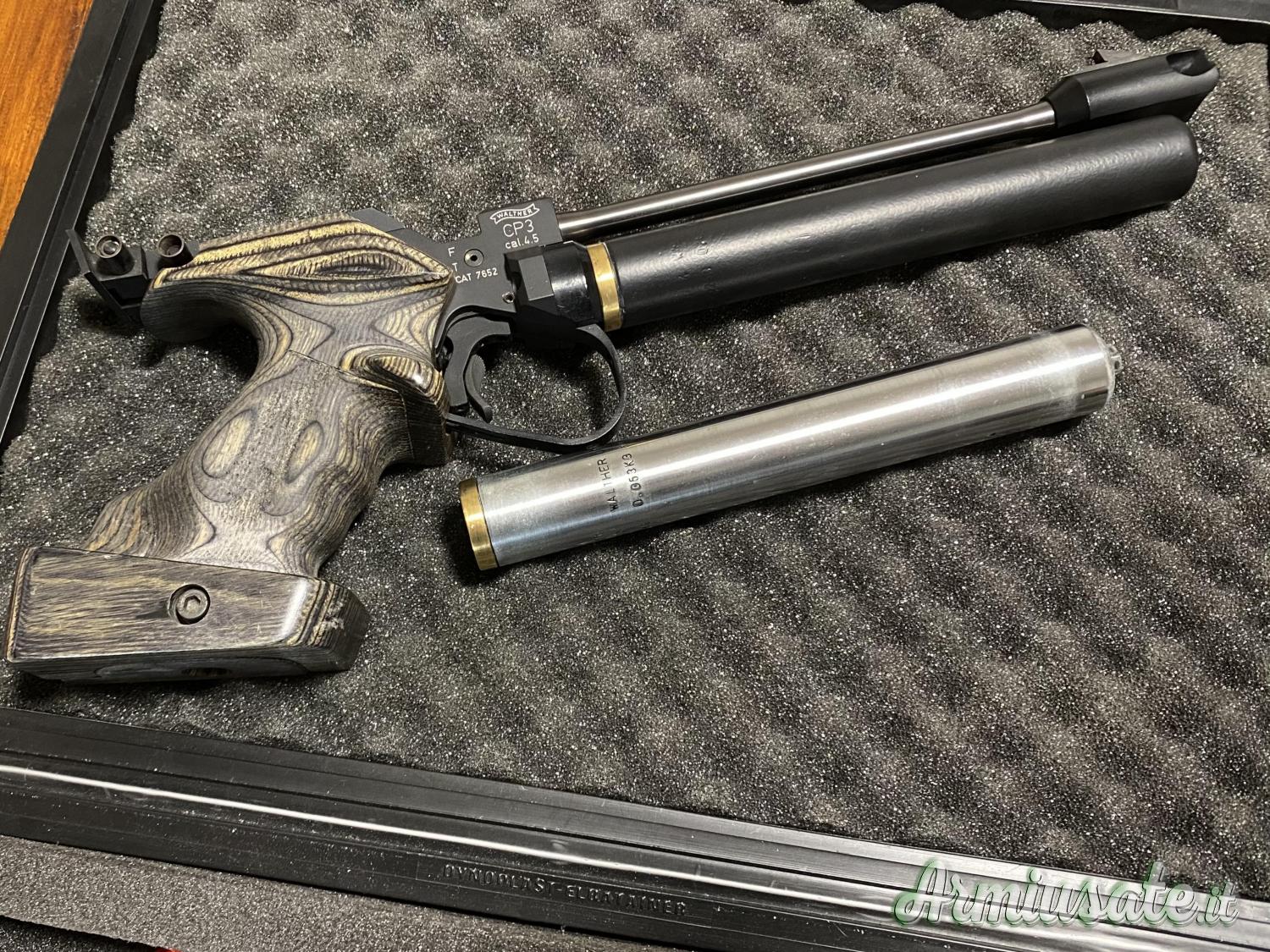 Pistole CO2 / Gas | CP3 Match | Walther | Carl CP3 Match 4.5/.177, Armi ...