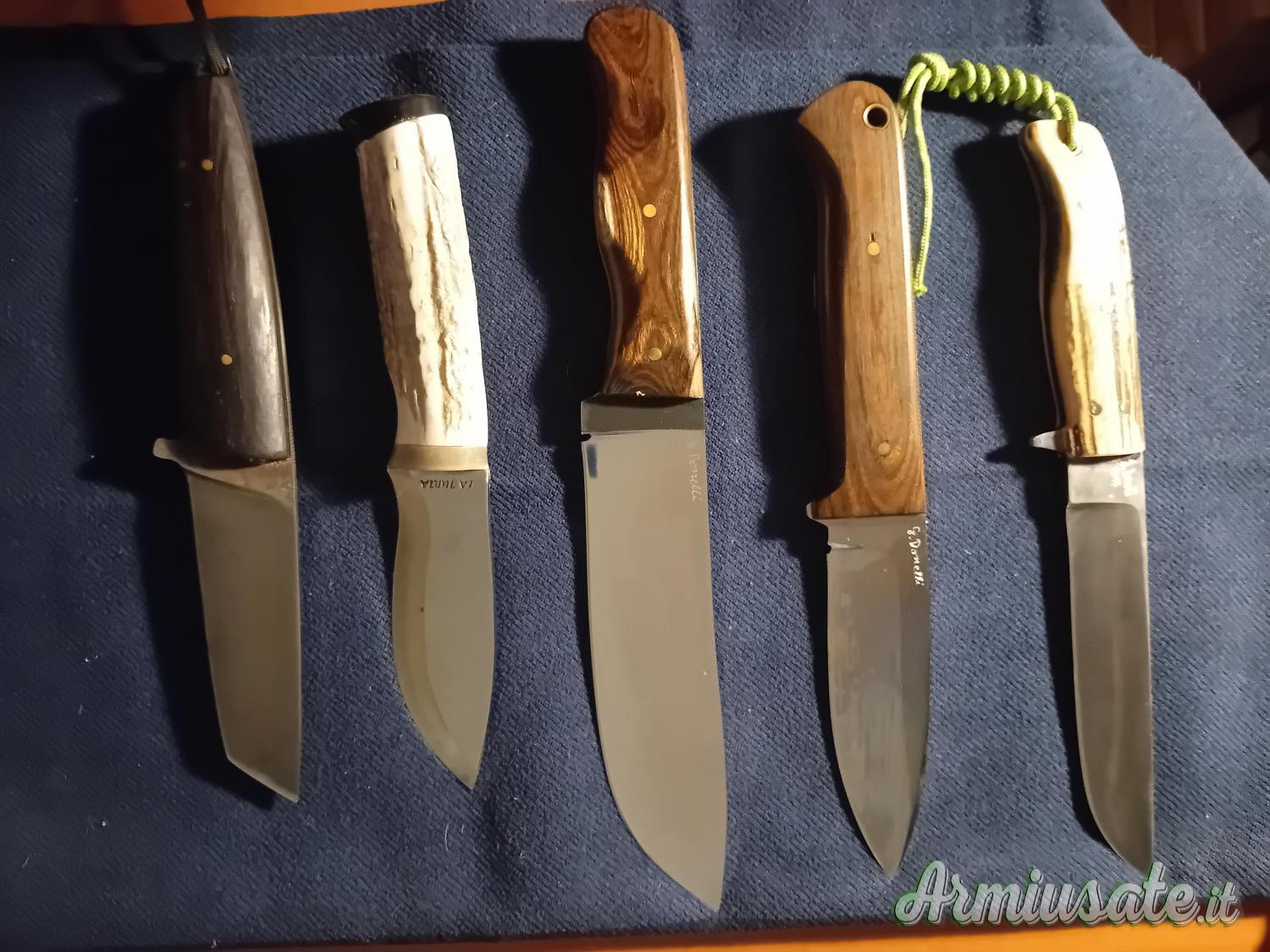 Coltelli da caccia / sportivi | Armiusate.it | Coltelli artigianali ...