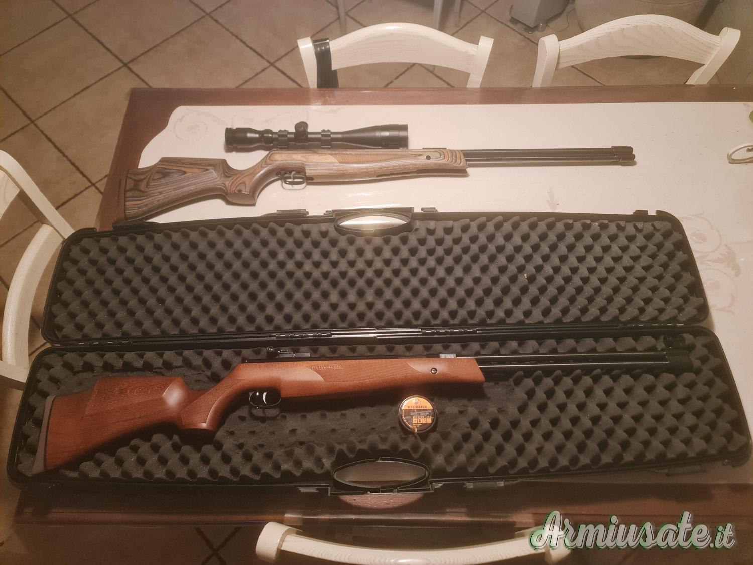 Carabine Aria Compressa | Armiusate.it | Weihrauch Hw 77 4.5/.177, Armi ...